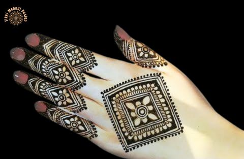 15+ Tikki Mehndi Design ideas in 2024 - Tikki Mehndi Design