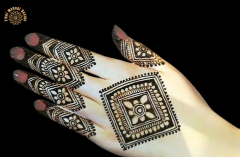 15+ Tikki Mehndi Design ideas in 2024 - Tikki Mehndi Design