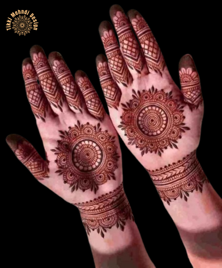 15+ Tikki Mehndi Design ideas in 2024 - Tikki Mehndi Design