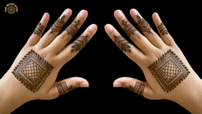 15+ Tikki Mehndi Design ideas in 2024 - Tikki Mehndi Design