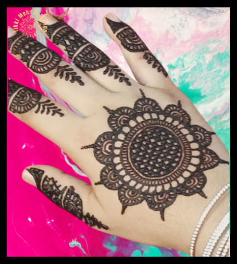 Tikki Mehndi Design Back Hand - Tikki Mehndi Design