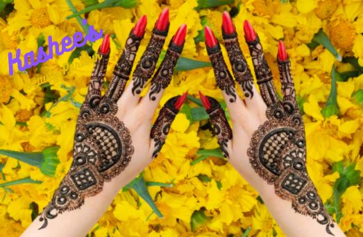 Latest Kashee's Mehndi Designs 2024 - Tikki Mehndi Design