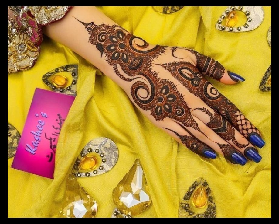 Latest Kashee's Mehndi Designs 2024 - Tikki Mehndi Design