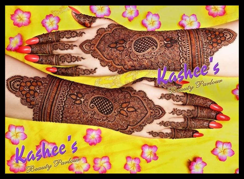 Latest Kashee's Mehndi Designs 2024 - Tikki Mehndi Design