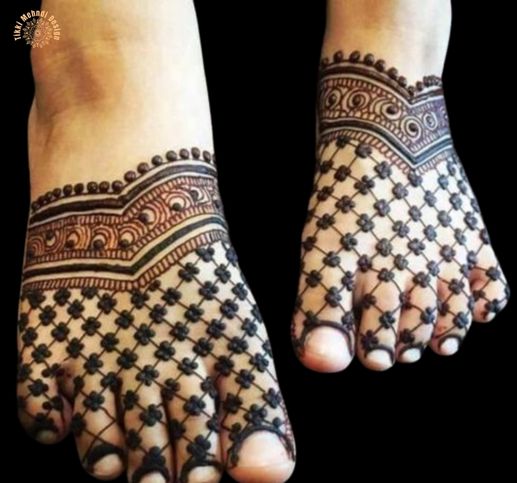 Top Net Jaal Mehndi Designs for this Wedding Season - Tikki Mehndi Design