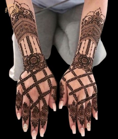 Top Net Jaal Mehndi Designs for this Wedding Season - Tikki Mehndi Design