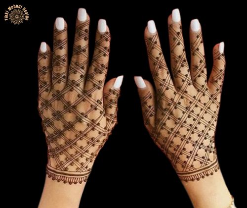 Top Net Jaal Mehndi Designs for this Wedding Season - Tikki Mehndi Design