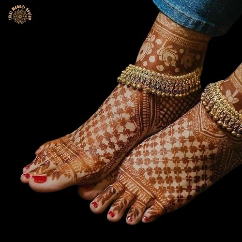 Top Net Jaal Mehndi Designs for this Wedding Season - Tikki Mehndi Design