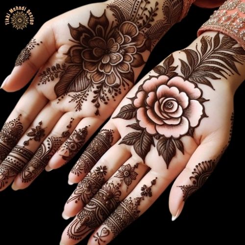 20+ Fancy Mehndi Designs - Tikki Mehndi Design