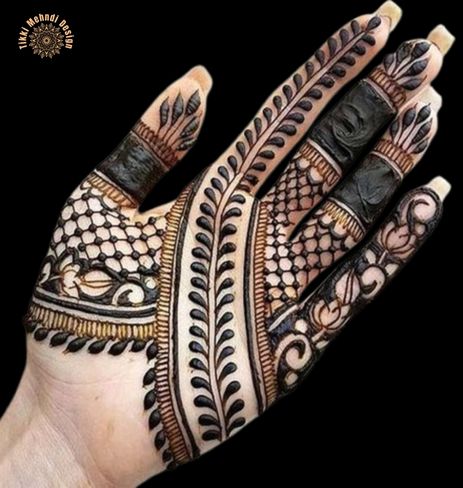 20+ Fancy Mehndi Designs - Tikki Mehndi Design