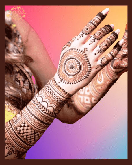 Bridal Tikki Mehndi Design - Tikki Mehndi Design